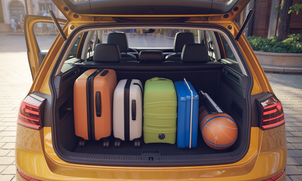 Le coffre de la Golf 7 : entre modularité et praticité